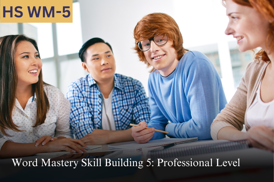 Word Mastery Skill Building 5: Professional Level (HS WM-5) with Aubrey ...