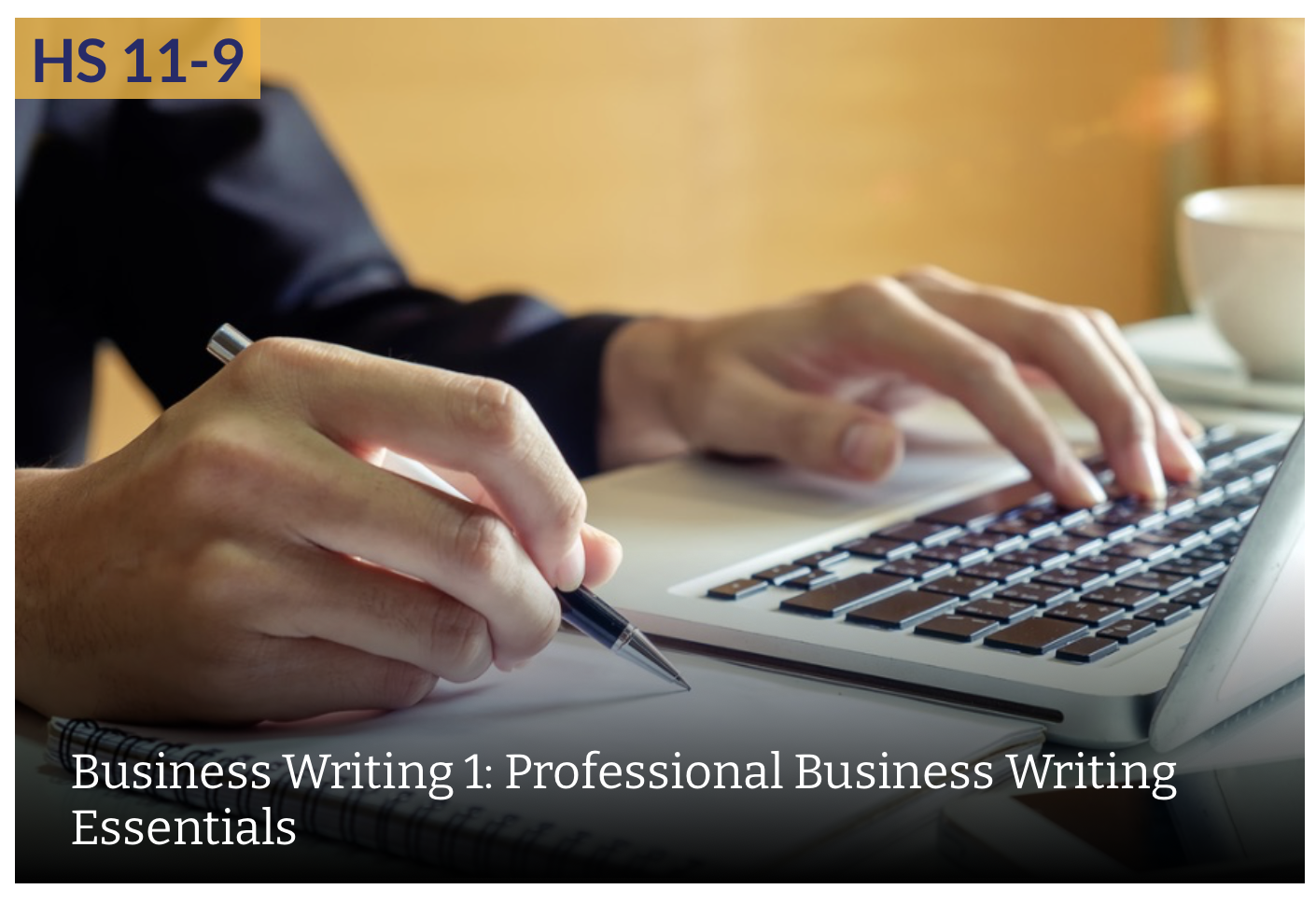 Business Writing 1: Professional Business Writing Essentials (HS 11-9 ...