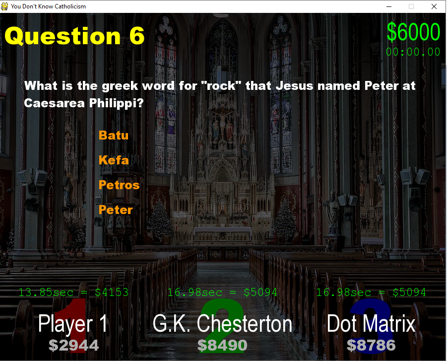 Programming Catholic Games with Python (2-D) with Domenico Ruggiero ...